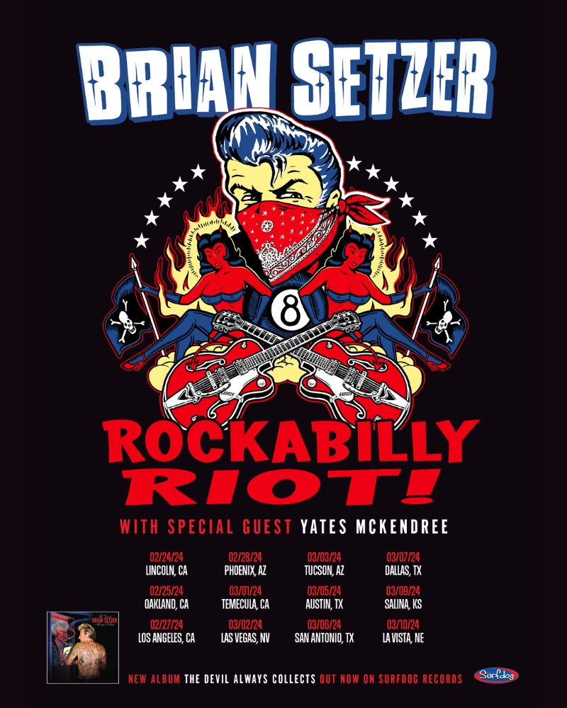 Brian Setzer Announces Rockabilly Riot! 2024 Tour - Surfdog, Inc. Brian Setzer Announces Rockabilly Riot! 2024 Tour - Surfdog, Inc.
